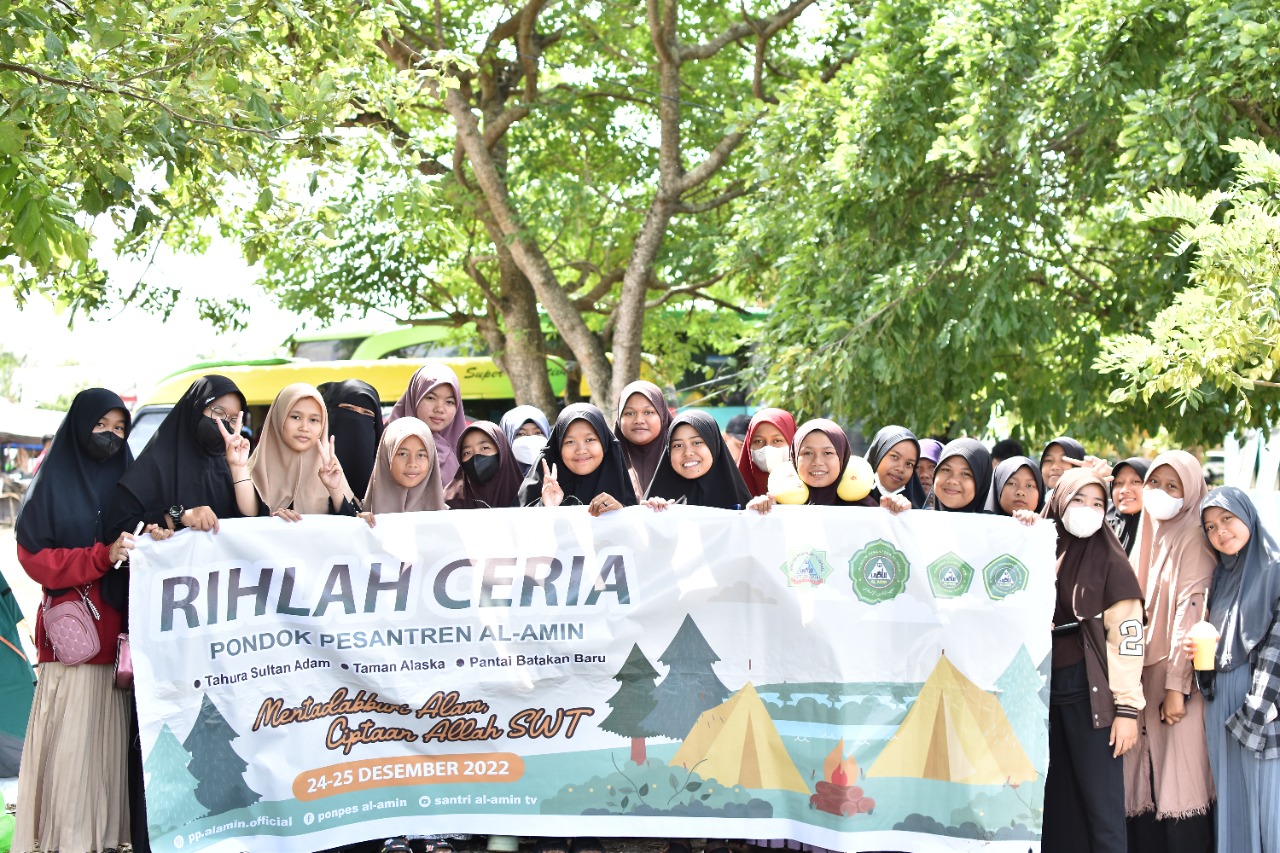 Mentadaburri Alam Ciptaan Allah, Ponpes Al-Amin Kapuas Laksanakan ...